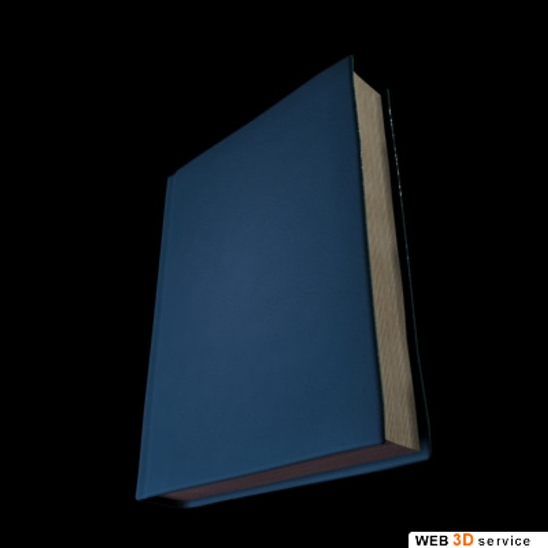 3d Book Close Model