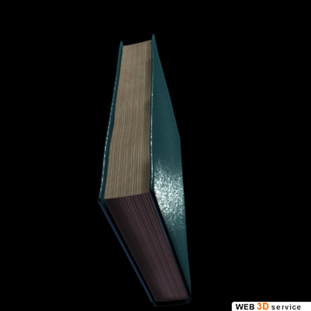 3d Book Close Model