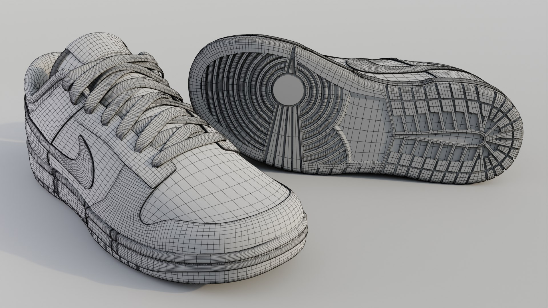 3D Nike Dunk Low Custom Model - TurboSquid 2120567