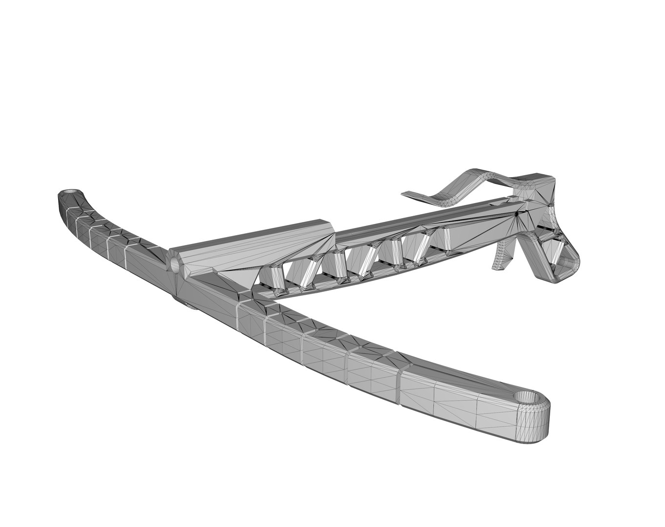 Toothpick Crossbow 3D Model - TurboSquid 2426368