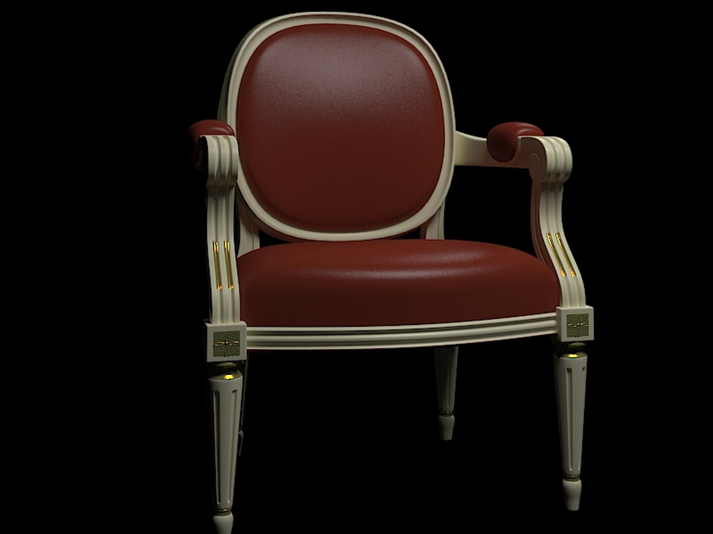 classic chair 3d model