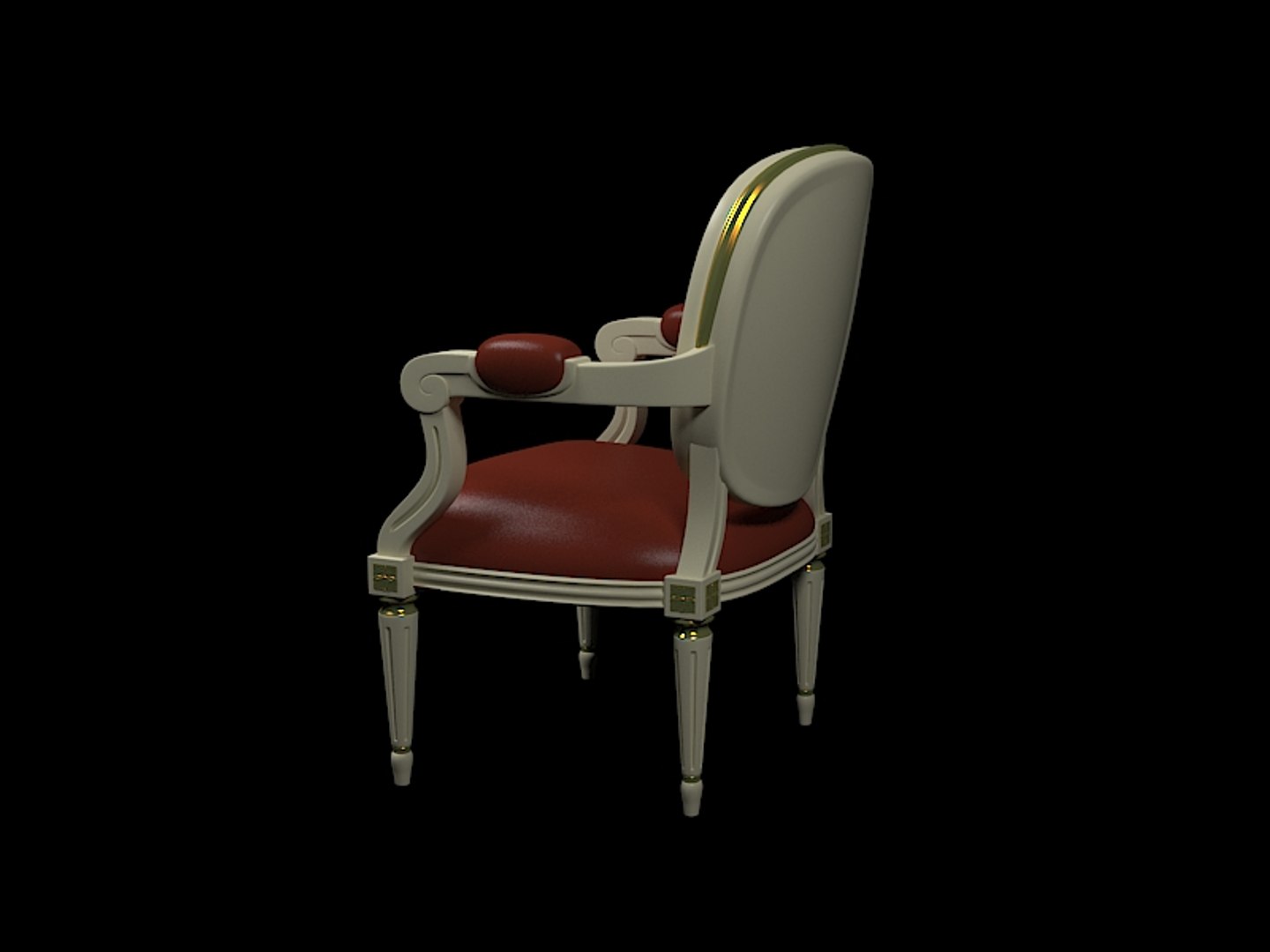 classic chair 3d model