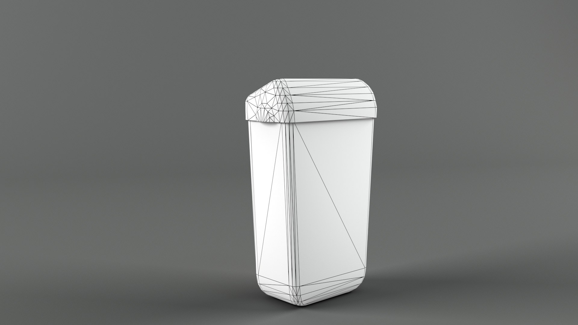 Trash Bin Crumpled Paper Model - TurboSquid 1713406