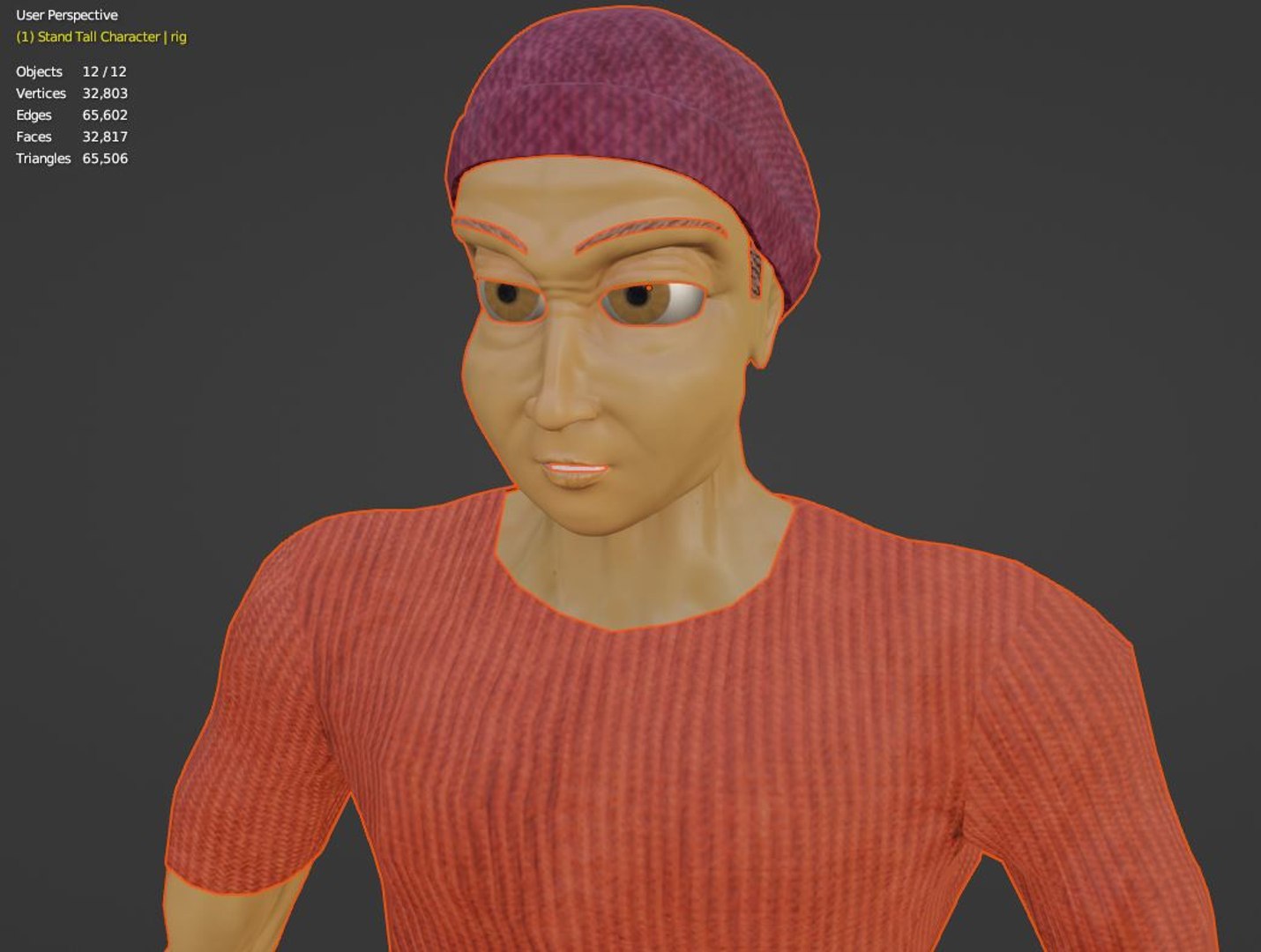 Stand Tall Character Rig 3D Model - TurboSquid 2080221