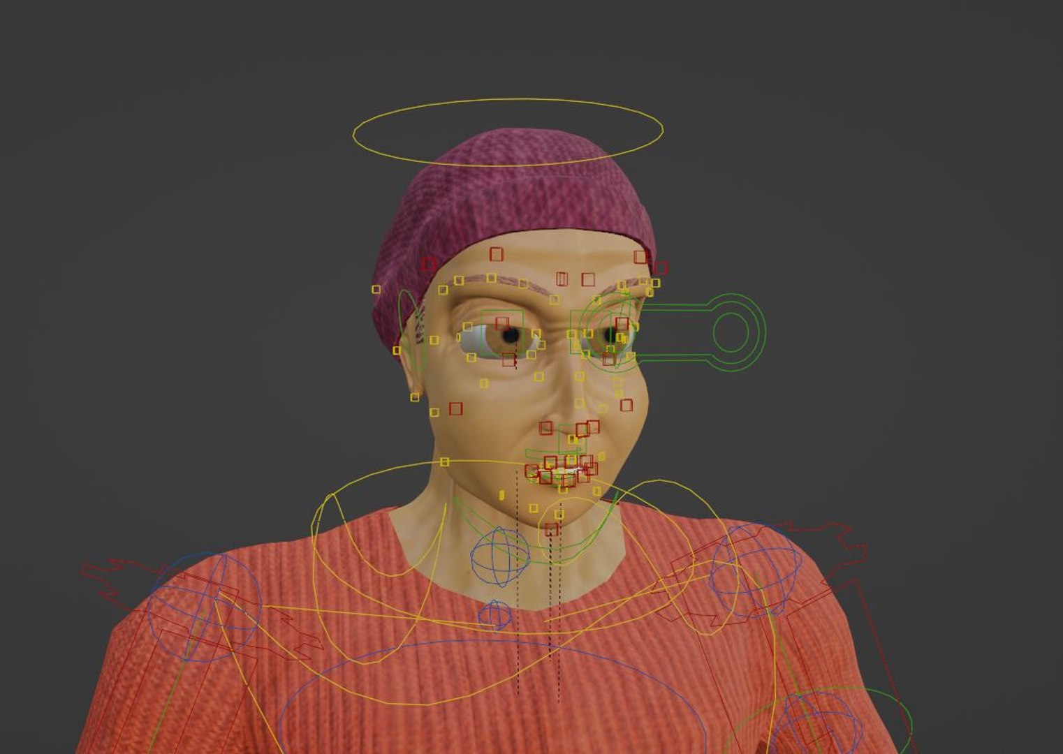 Stand Tall Character Rig 3D Model - TurboSquid 2080221