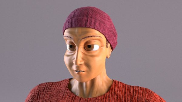 modelo 3d Stand Tall Character Rig - TurboSquid 2080221