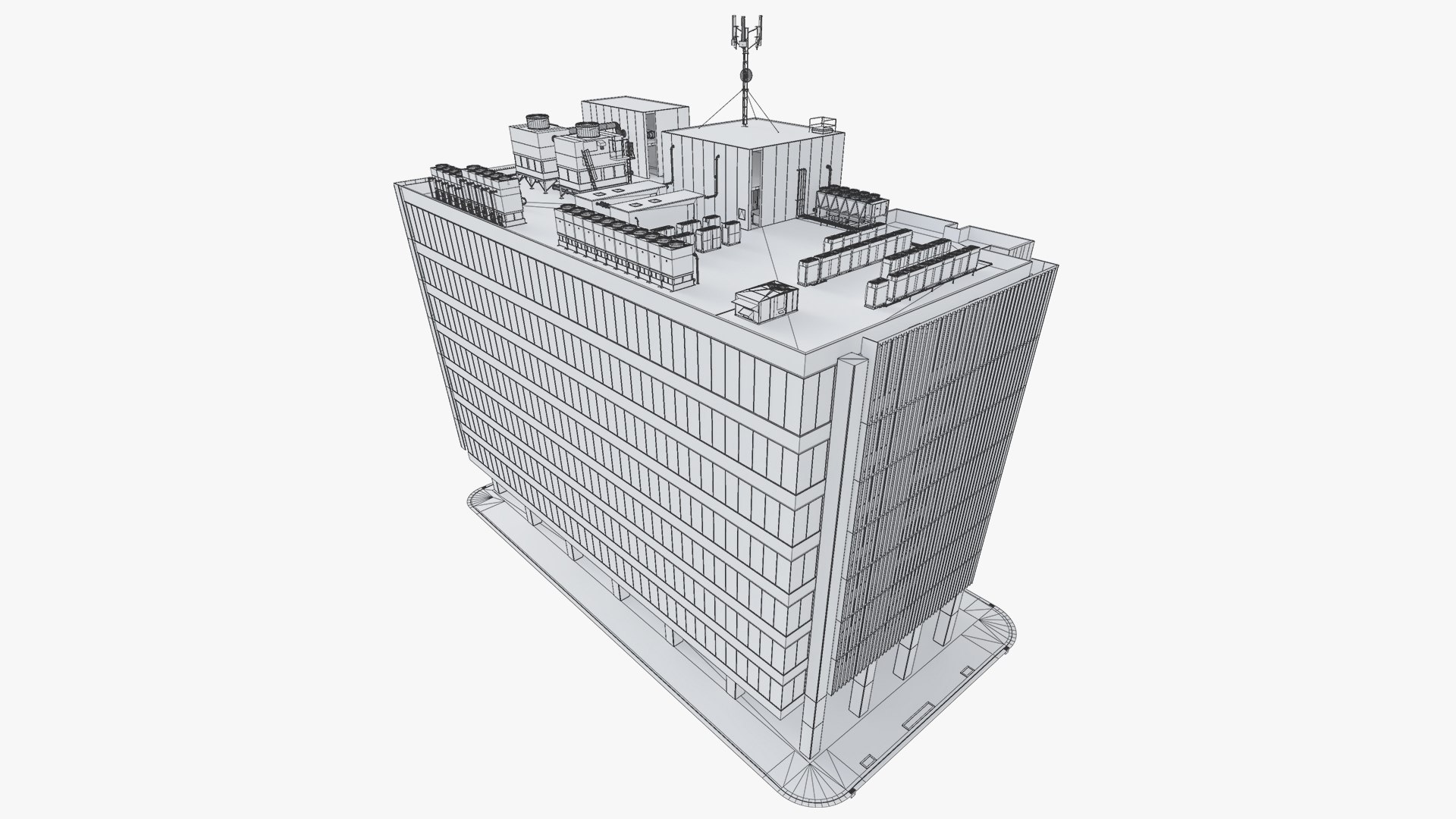 3D Modular City - Building AS28 - TurboSquid 2074443