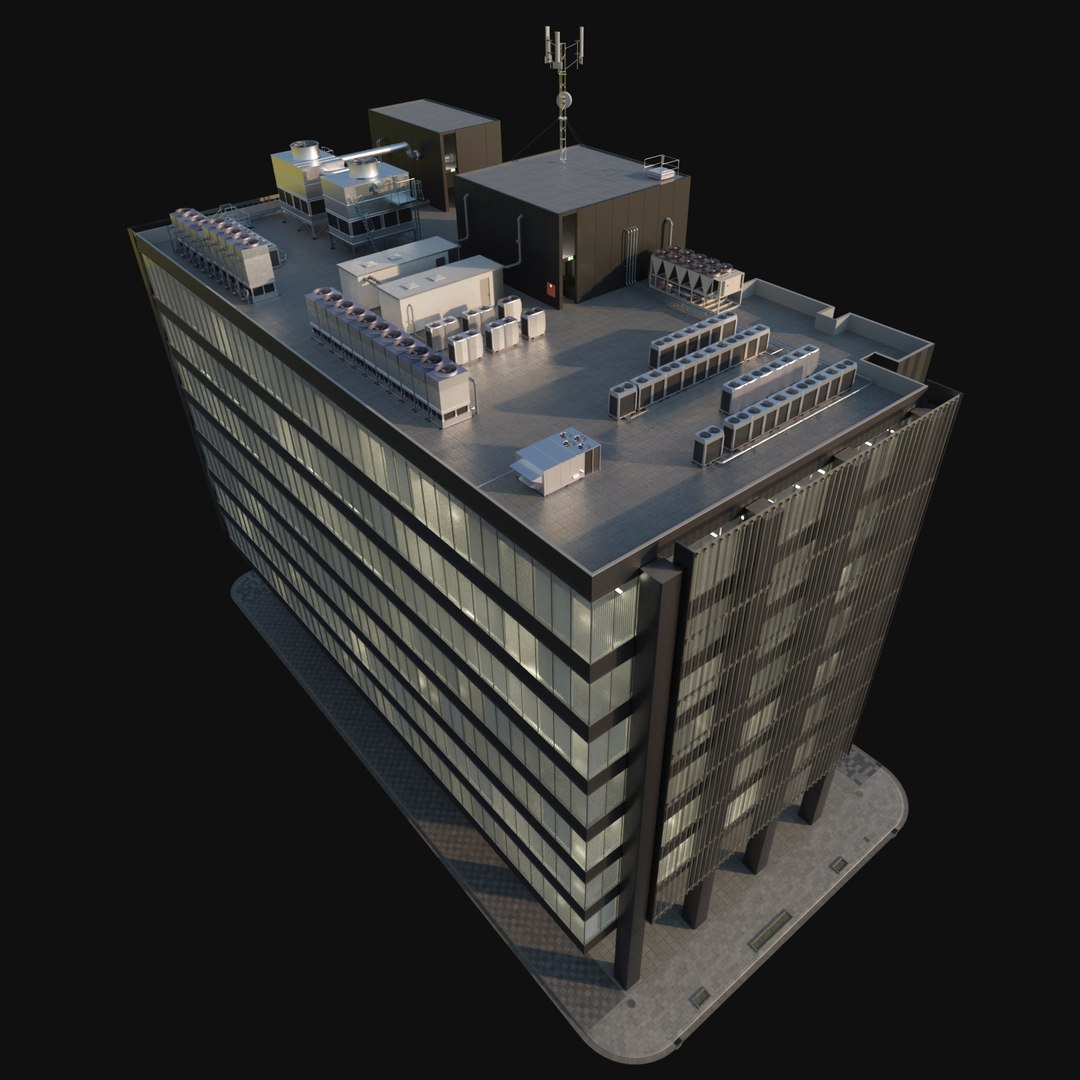 3D Modular City - Building AS28 - TurboSquid 2074443