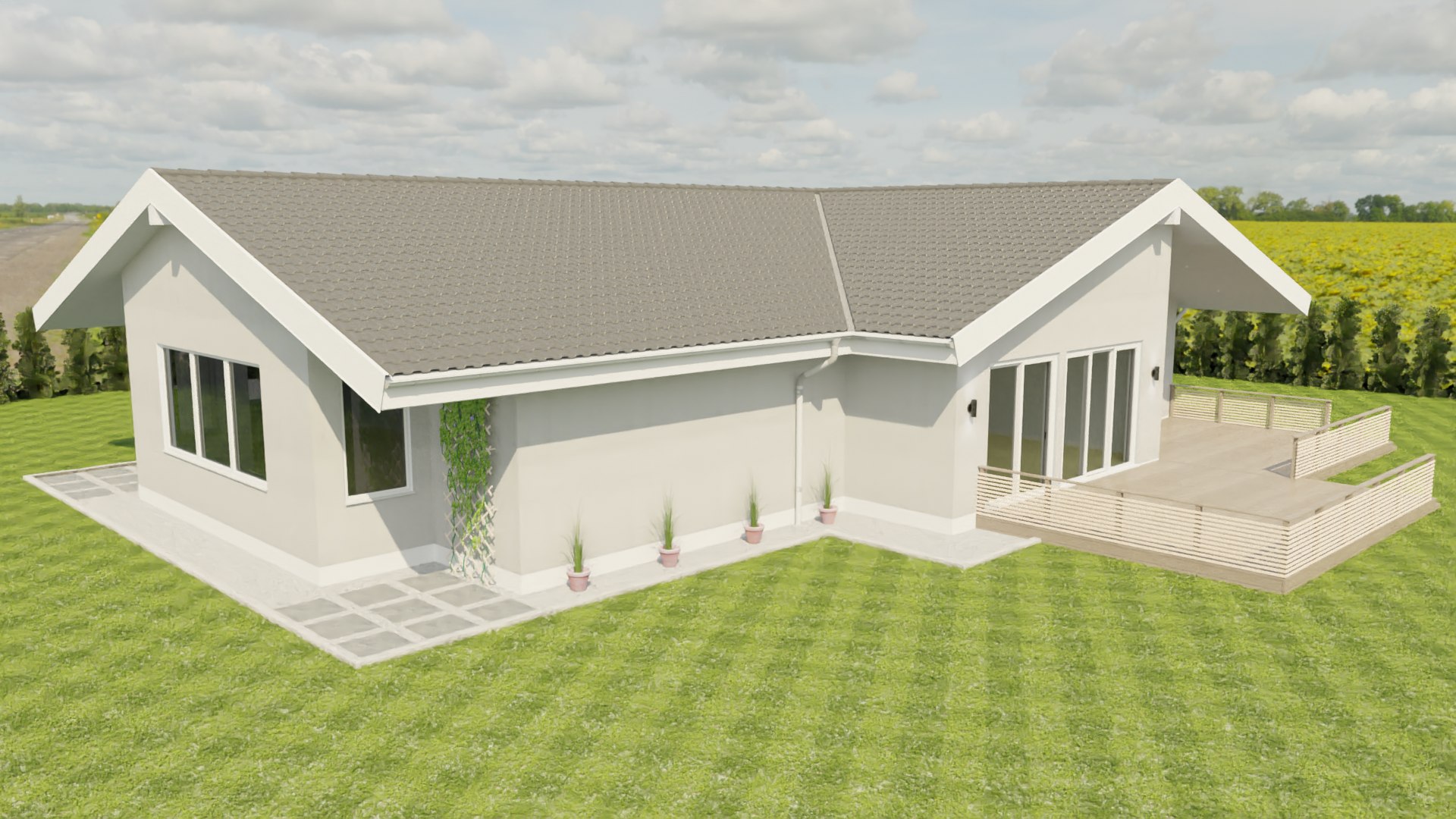 3D Storey House 1 - TurboSquid 1552935