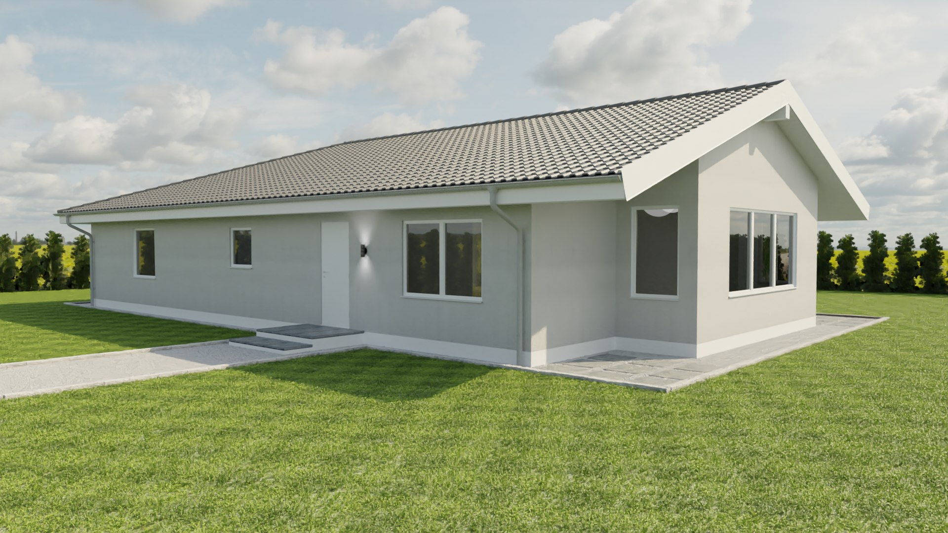 3D Storey House 1 - TurboSquid 1552935