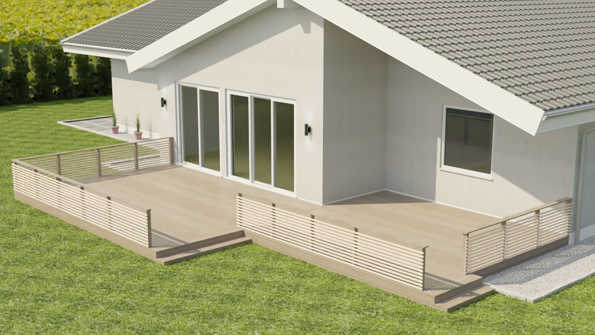 3D Storey House 1 - TurboSquid 1552935