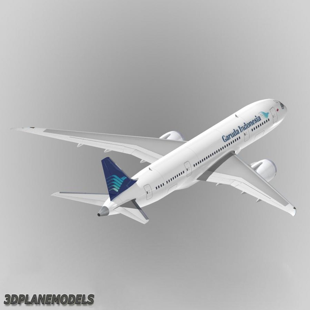 B787-8 Garuda Indonesia 3d Model