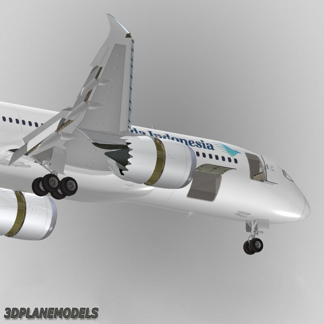 B787-8 Garuda Indonesia 3d Model