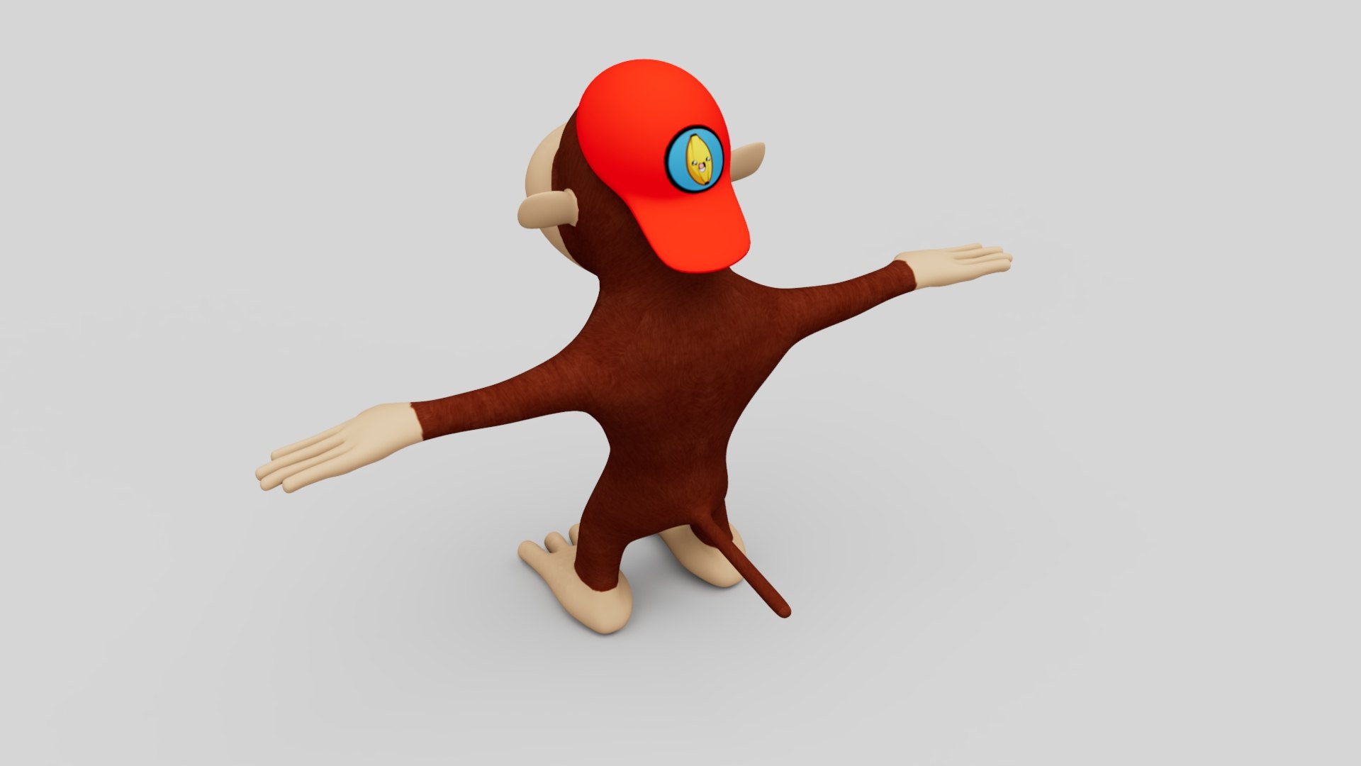 3D Monkey Cartoon - TurboSquid 2011335