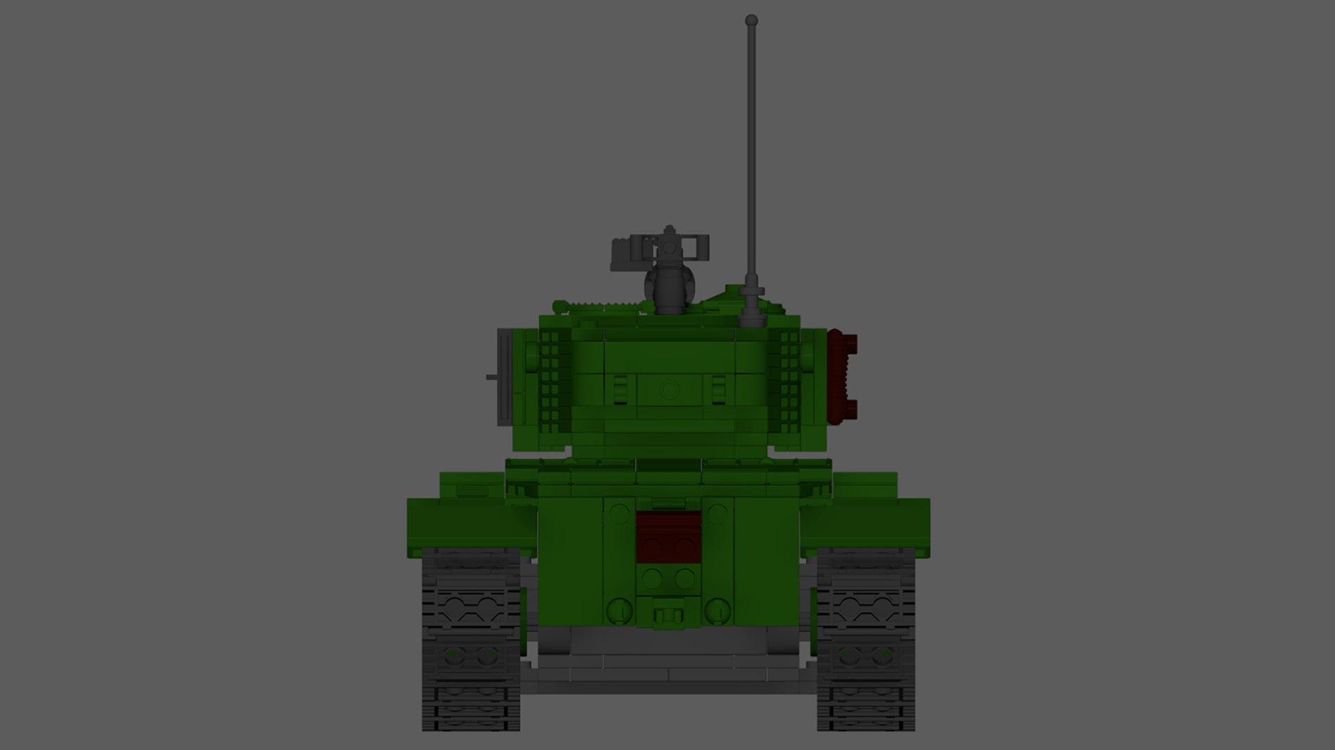 LEGO M26 TANK 3D - TurboSquid 1862448