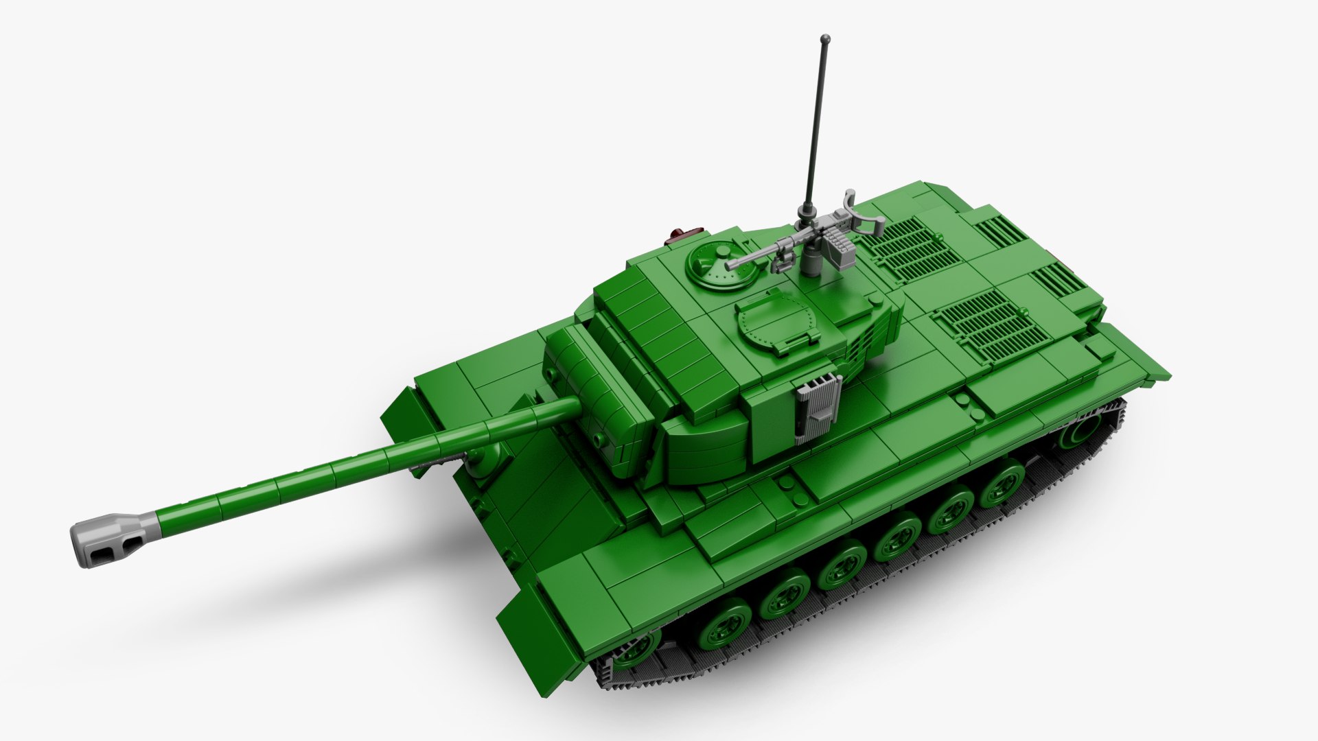 LEGO M26 TANK 3D - TurboSquid 1862448