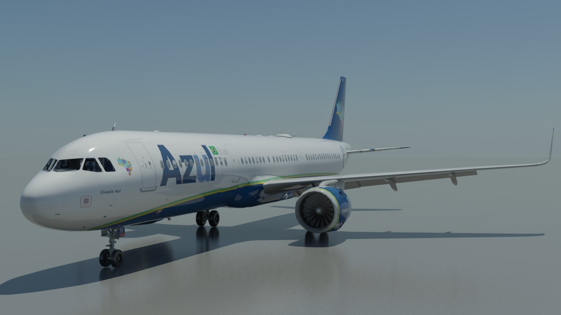Airbus A321 Neo 3D Model - TurboSquid 2102066
