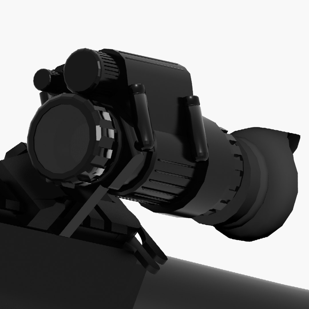 3d Model Mk11 Mod 0 Sniper Rifle