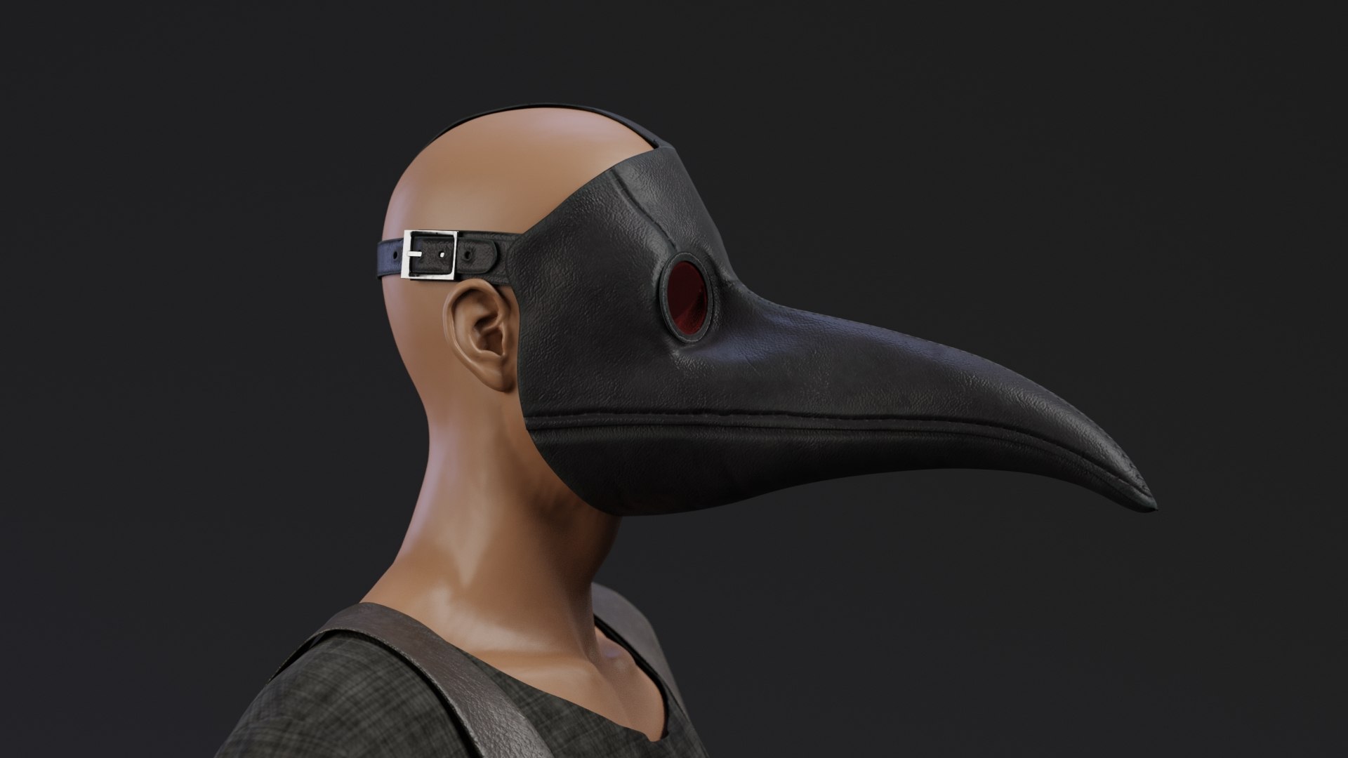 3D model plague doctor - TurboSquid 1596120