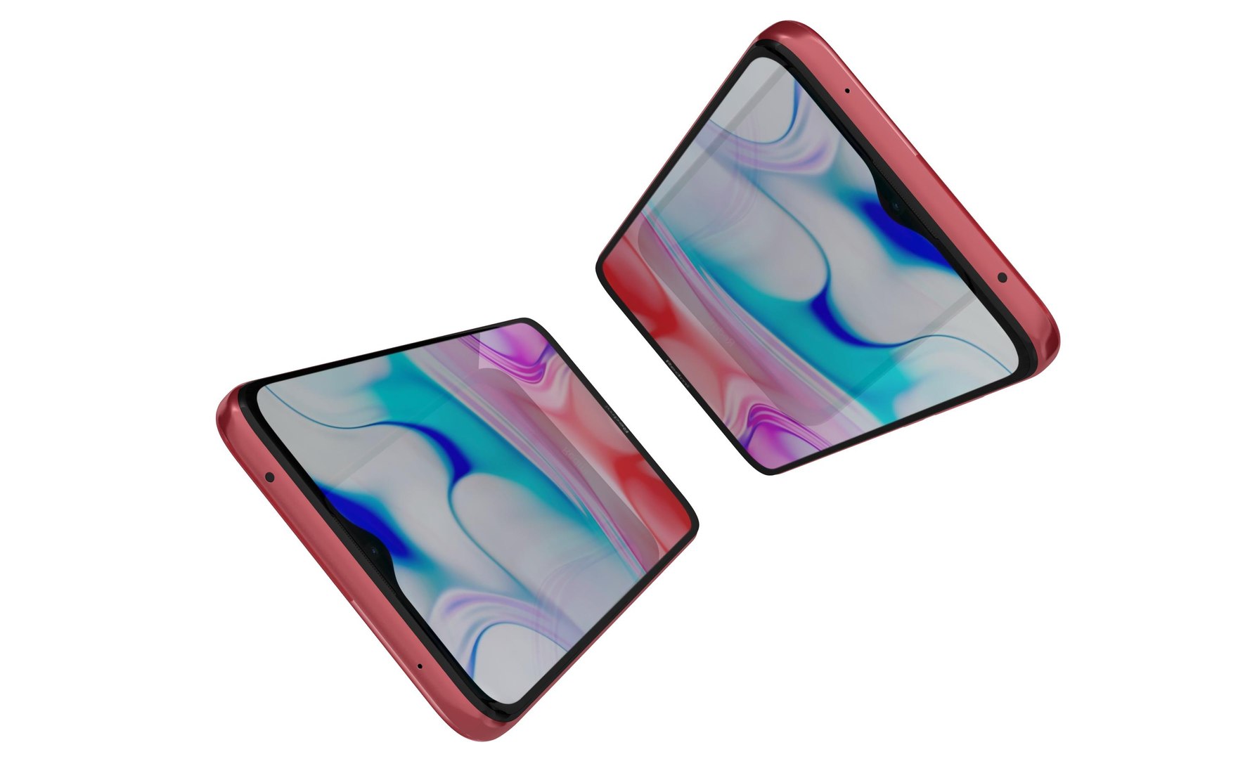 Xiaomi Redmi 8 Ruby Red 3D model - TurboSquid 1740957