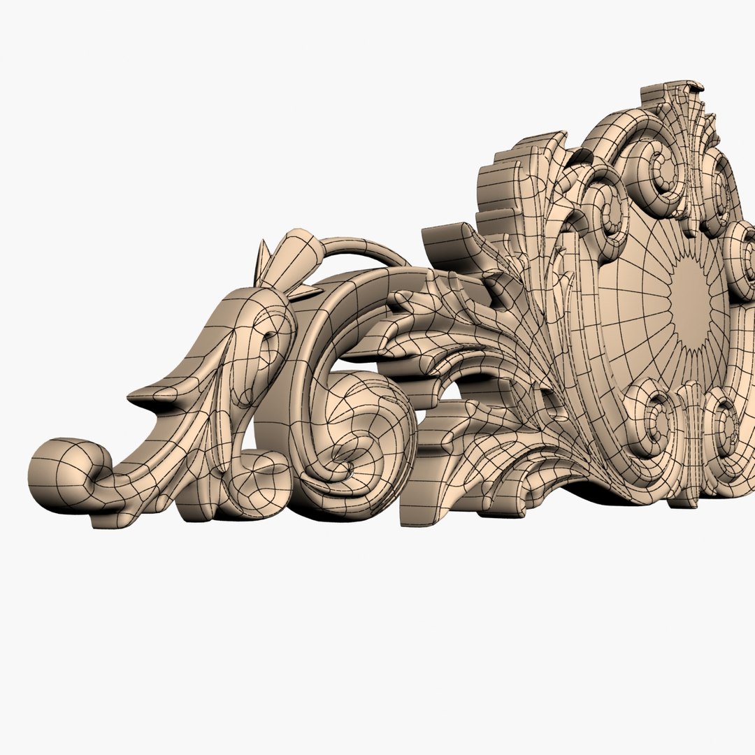 3d Model Center Interior Decor