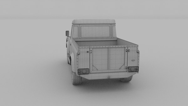 3d land rover defender 110 model