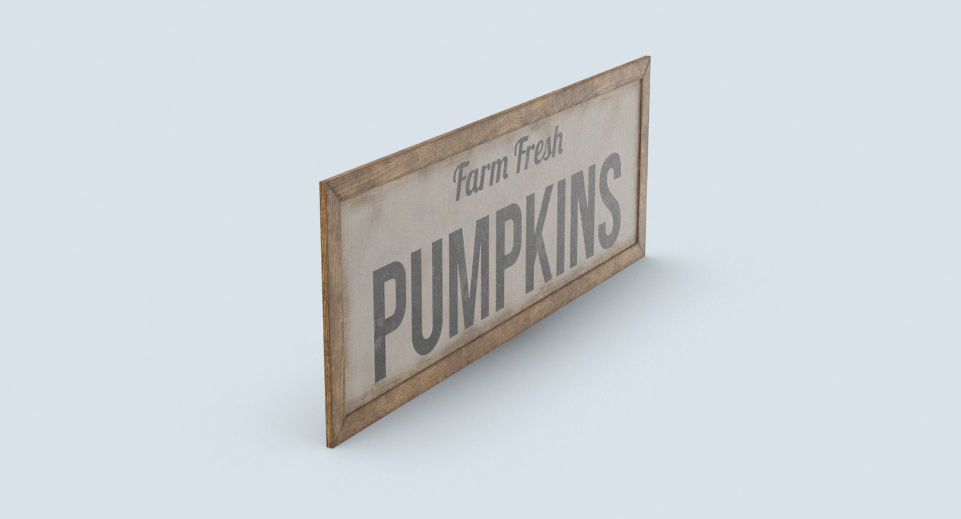 Rustic-farm-sign-01---text 3D Model - TurboSquid 1330854