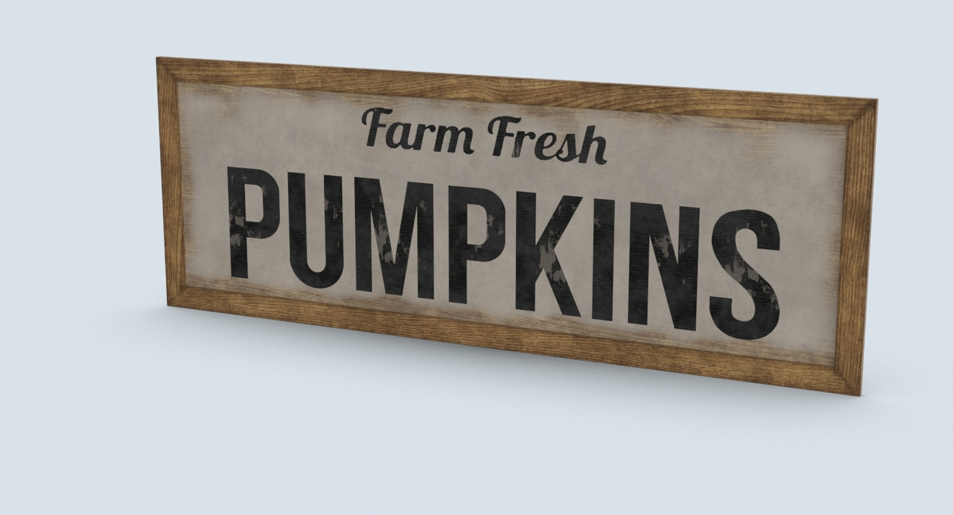 Rustic-farm-sign-01---text 3D Model - TurboSquid 1330854