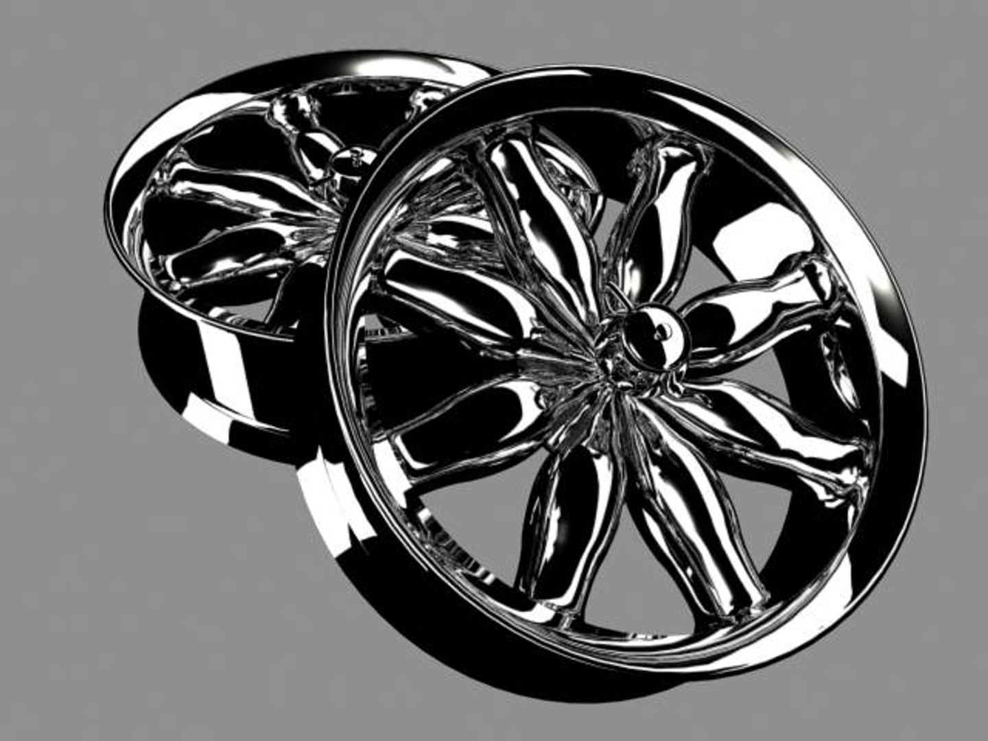 3d model car rims