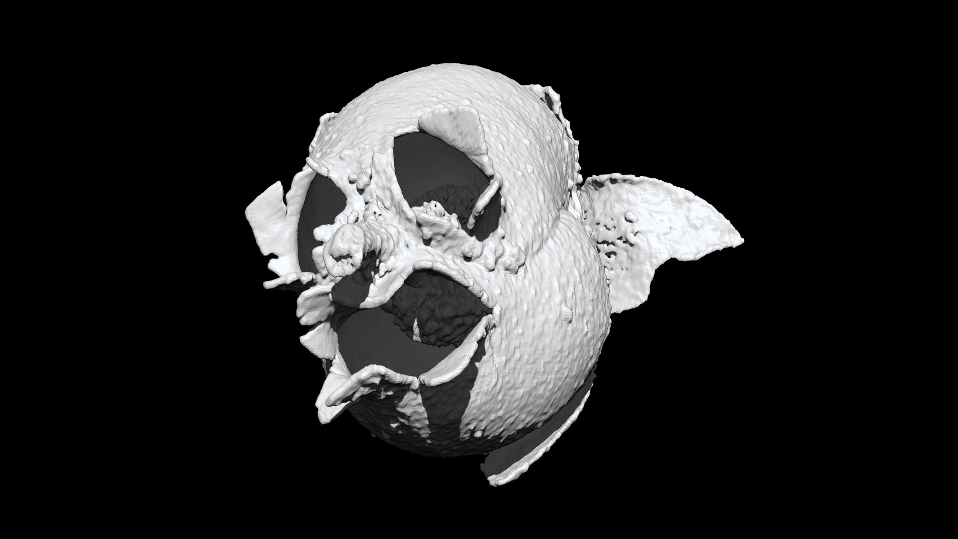 3D Antirrhinum Majus 3D CT Scan Model Decimate 80 Percent - TurboSquid ...