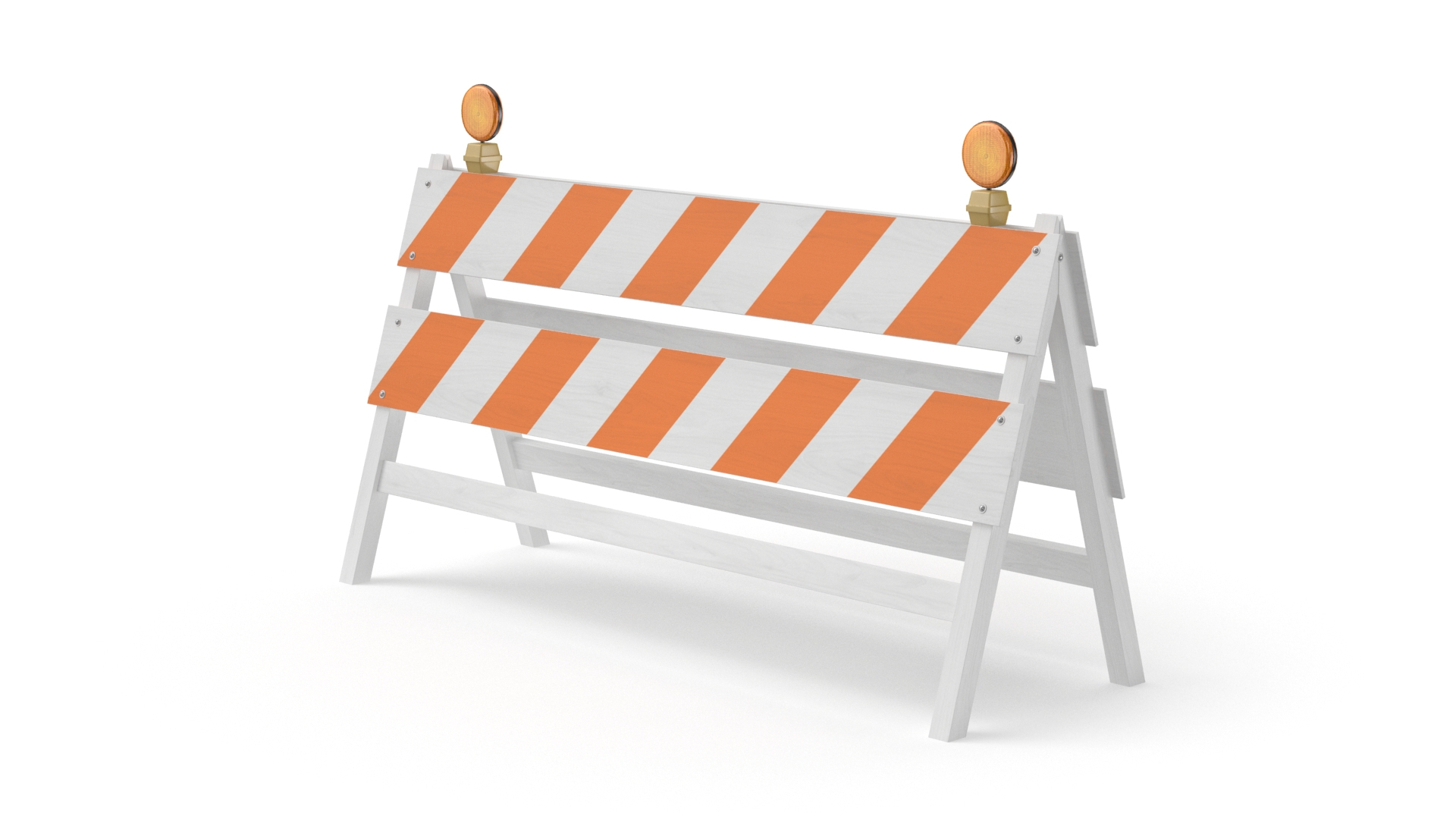 Road Barrier 03 3D Model - TurboSquid 2066873