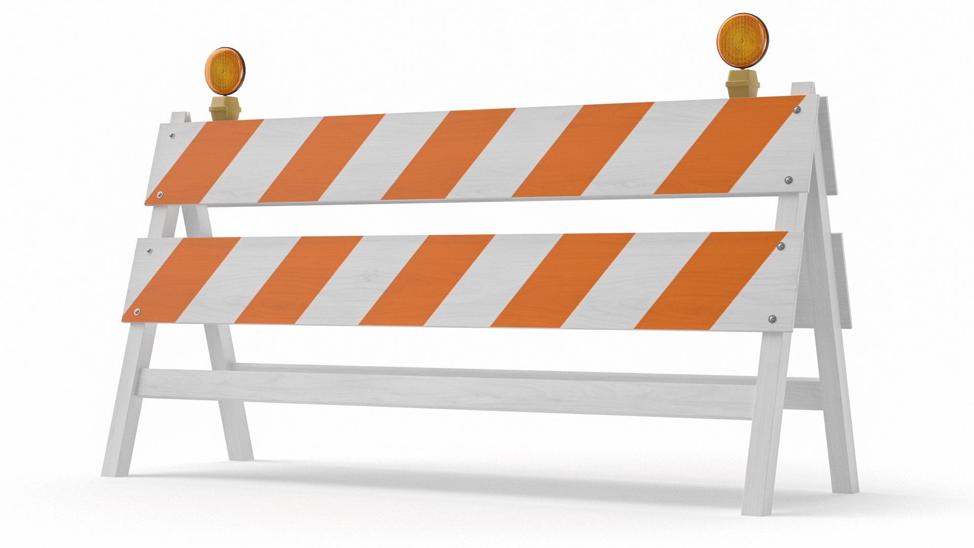 Road Barrier 03 3D Model - TurboSquid 2066873