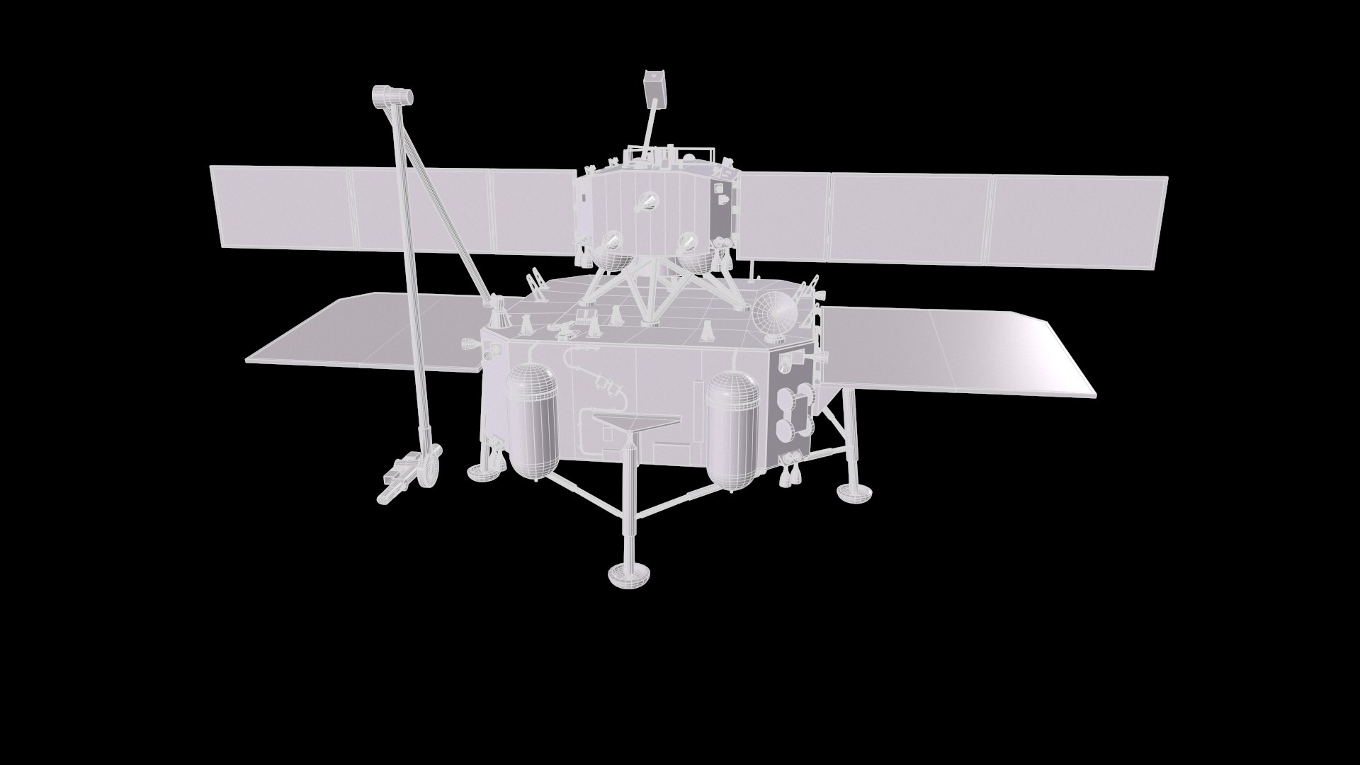 3D Change 6 Lunar Probe Model - TurboSquid 2335606