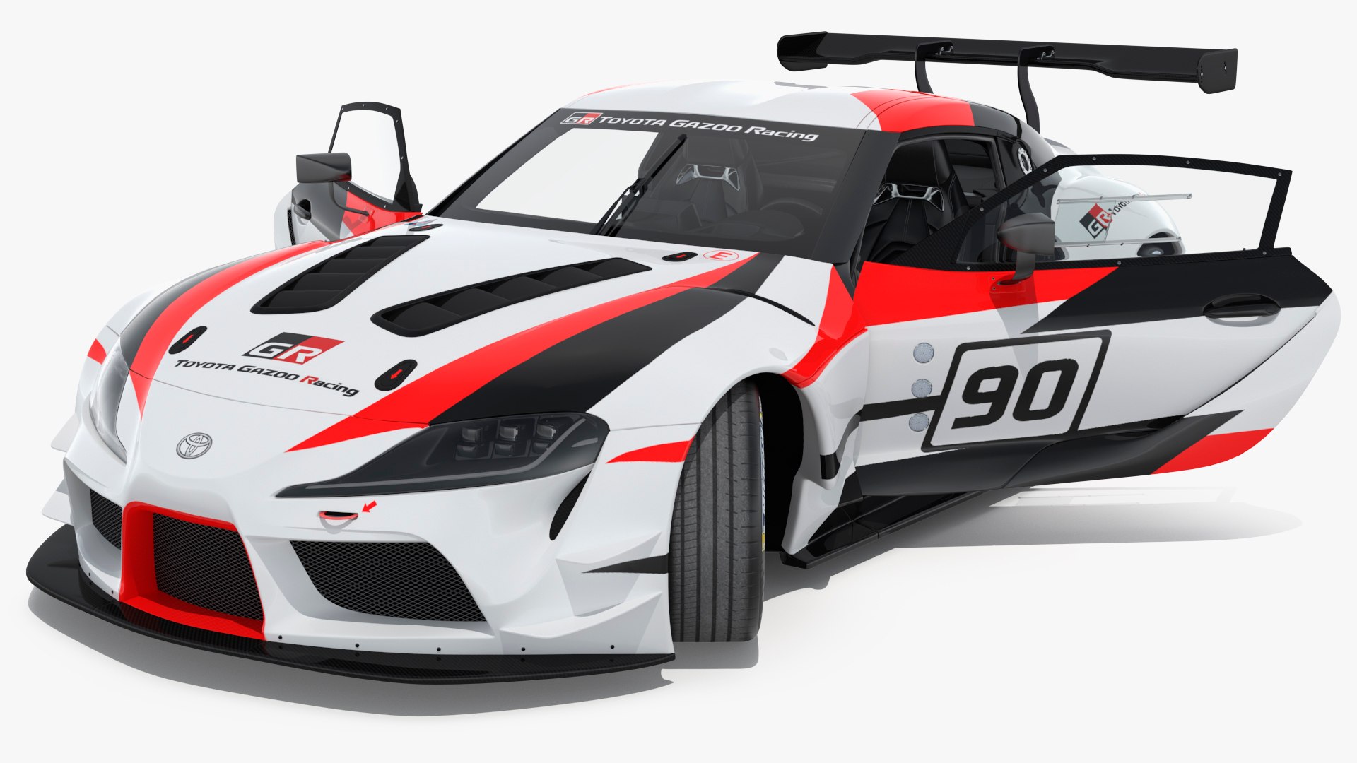 Toyota Supra Gazoo Racing Concept Simple Interior 3D model - TurboSquid ...