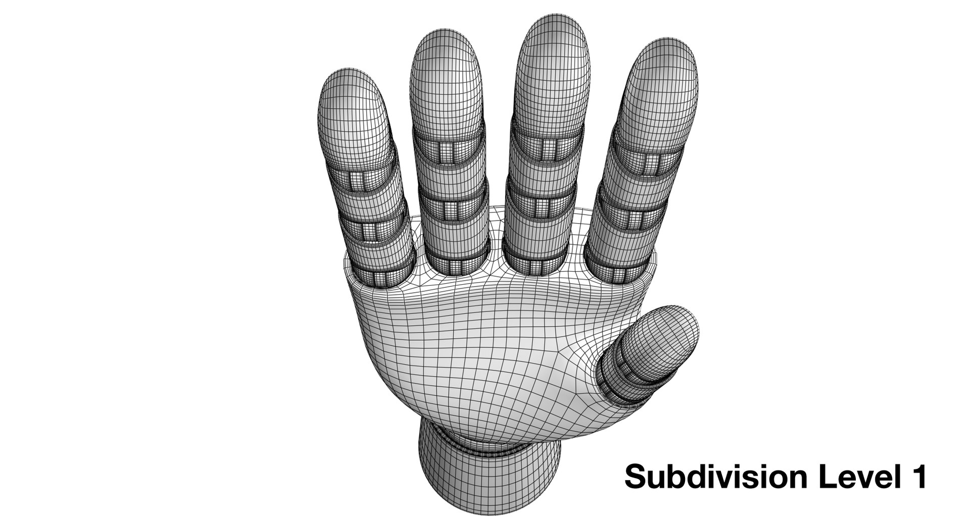 Wooden mannequin hand rig 3D model - TurboSquid 1168651