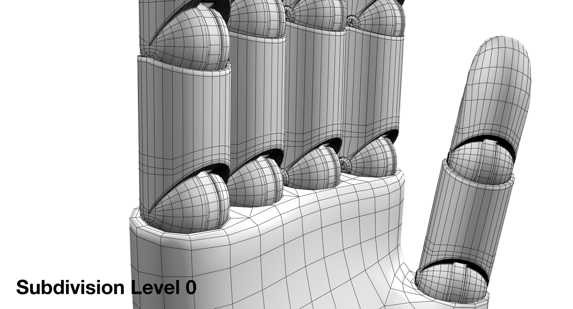 Wooden mannequin hand rig 3D model - TurboSquid 1168651