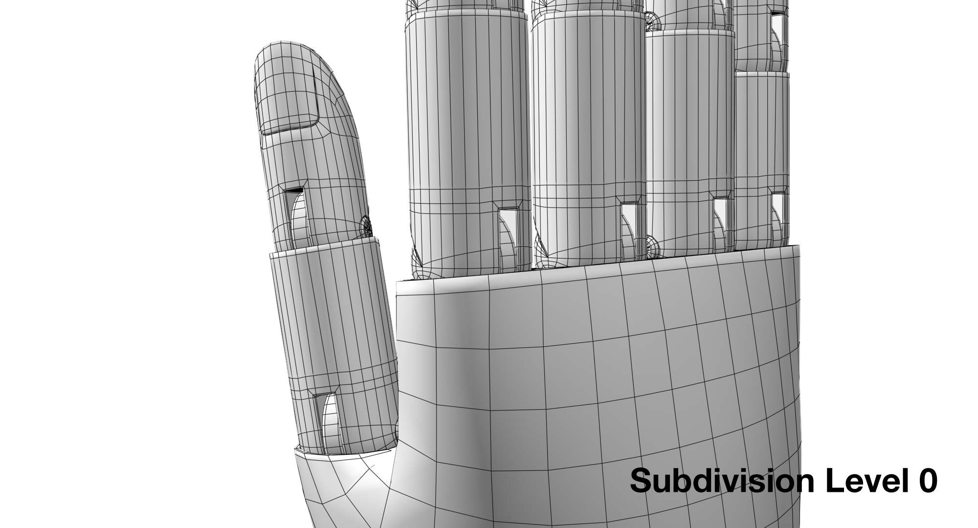 Wooden mannequin hand rig 3D model - TurboSquid 1168651