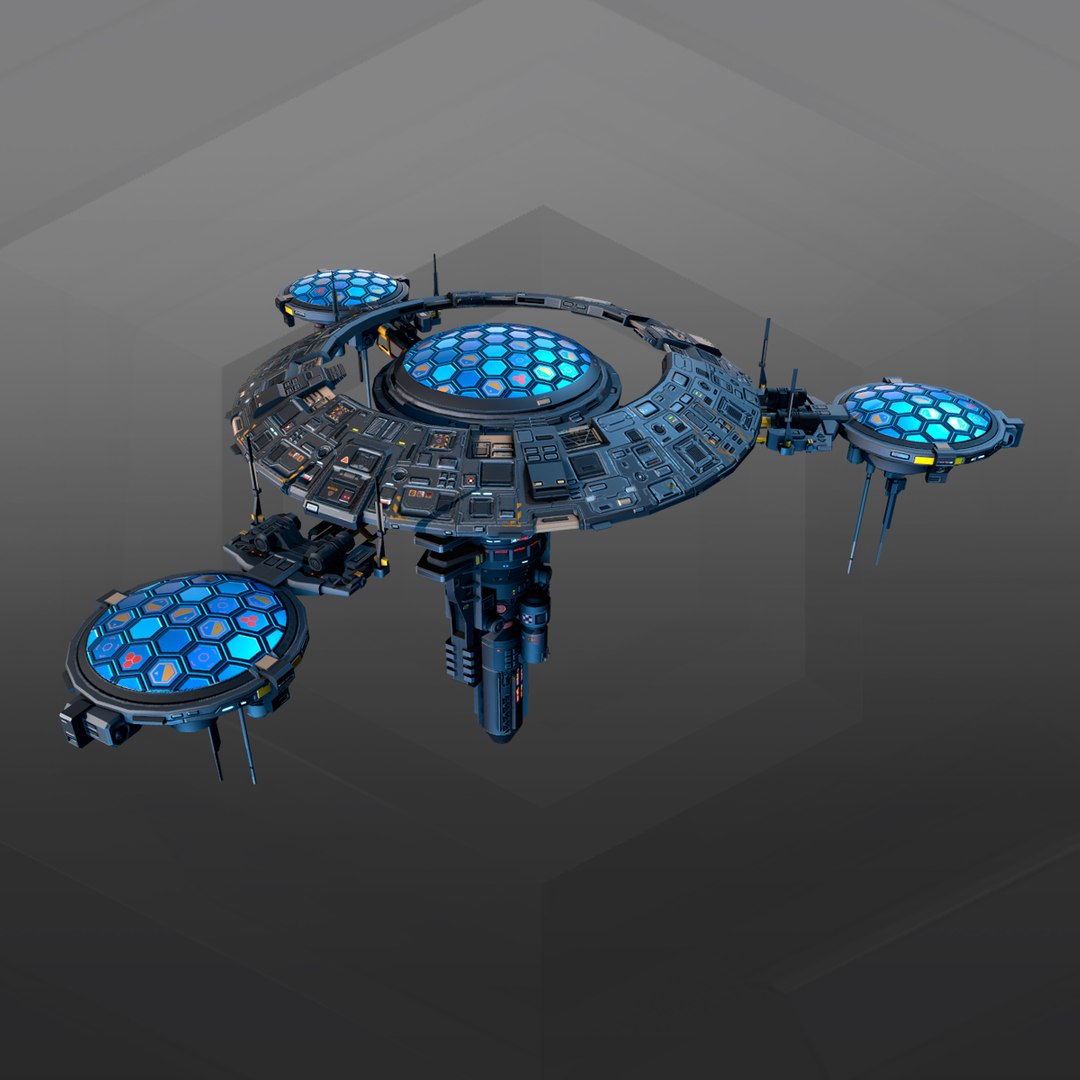 Space Station 3D - TurboSquid 1328069