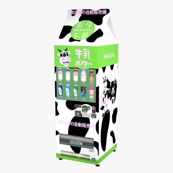 3D original vending machine decoration - TurboSquid 1696778