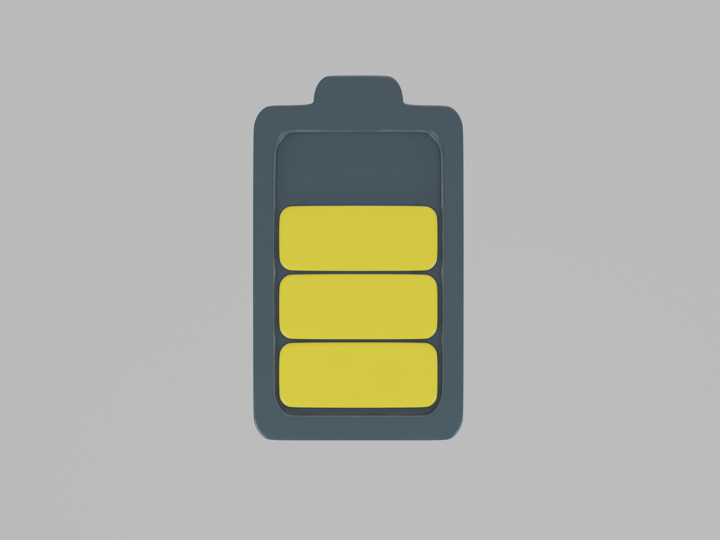 3D Battery Icon Model - TurboSquid 1694731