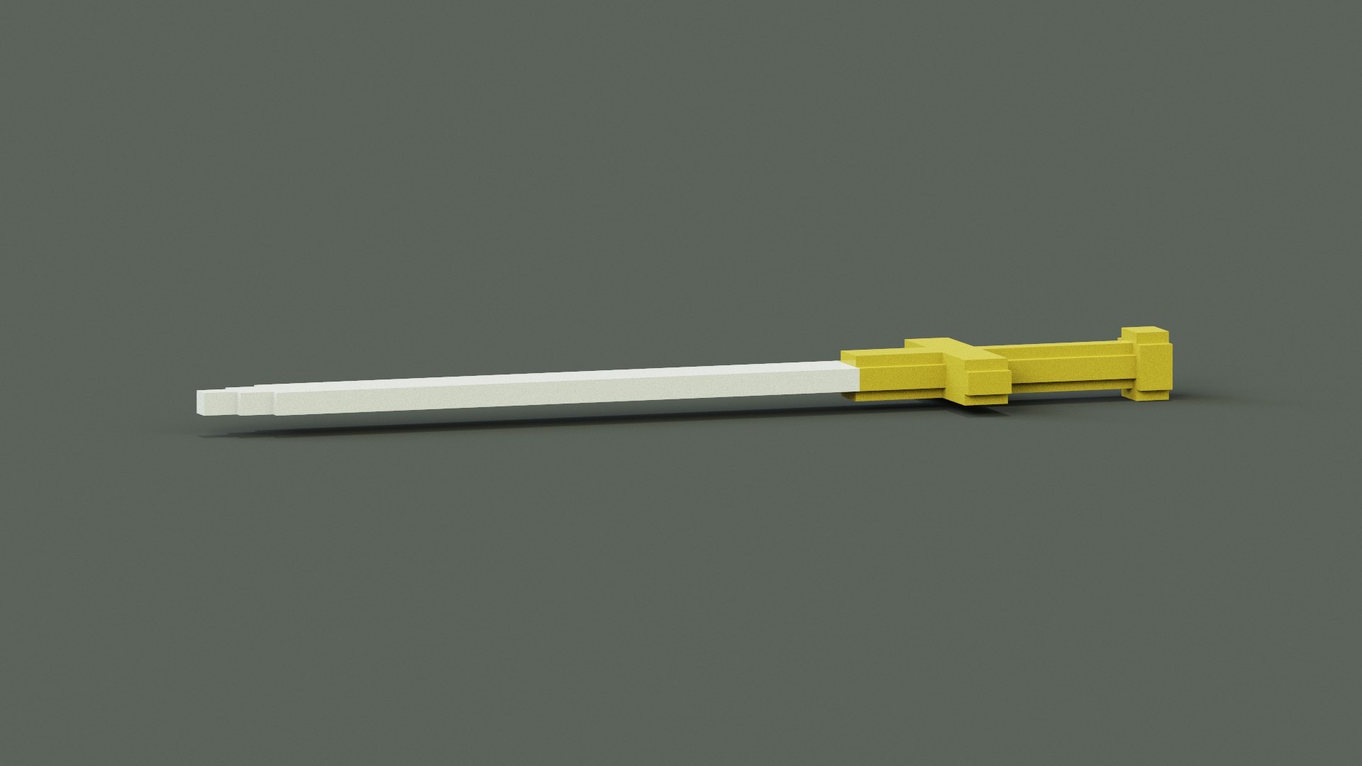 3D Voxel Sword - TurboSquid 1862948