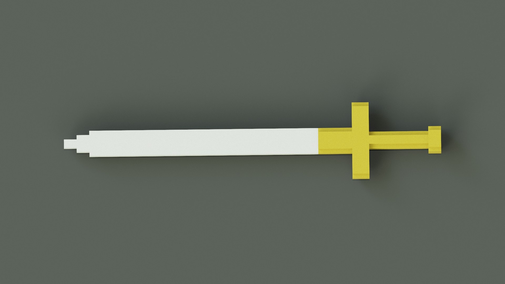 3D Voxel Sword - TurboSquid 1862948