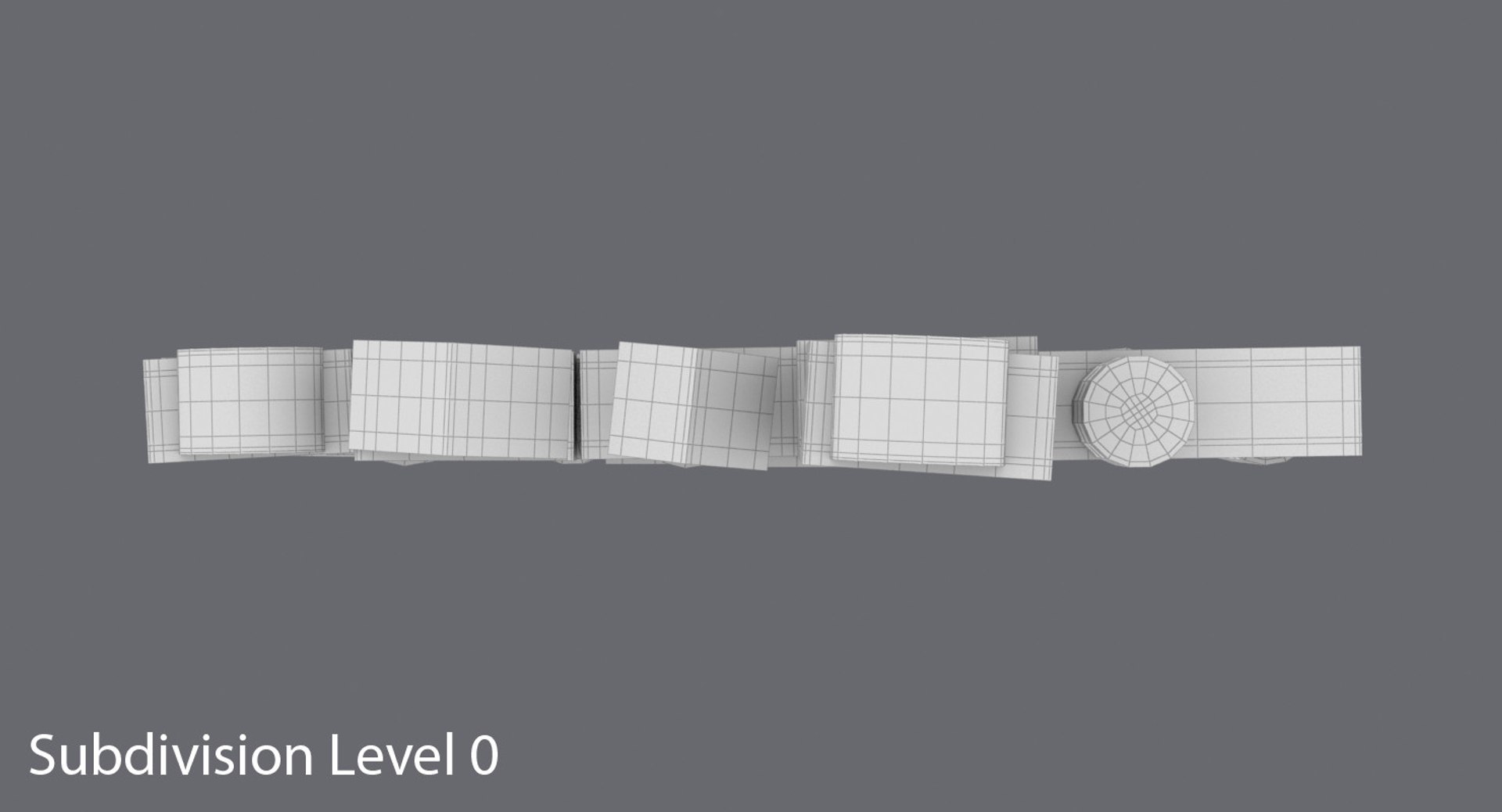 Building Blocks Tall Wall 3d Max