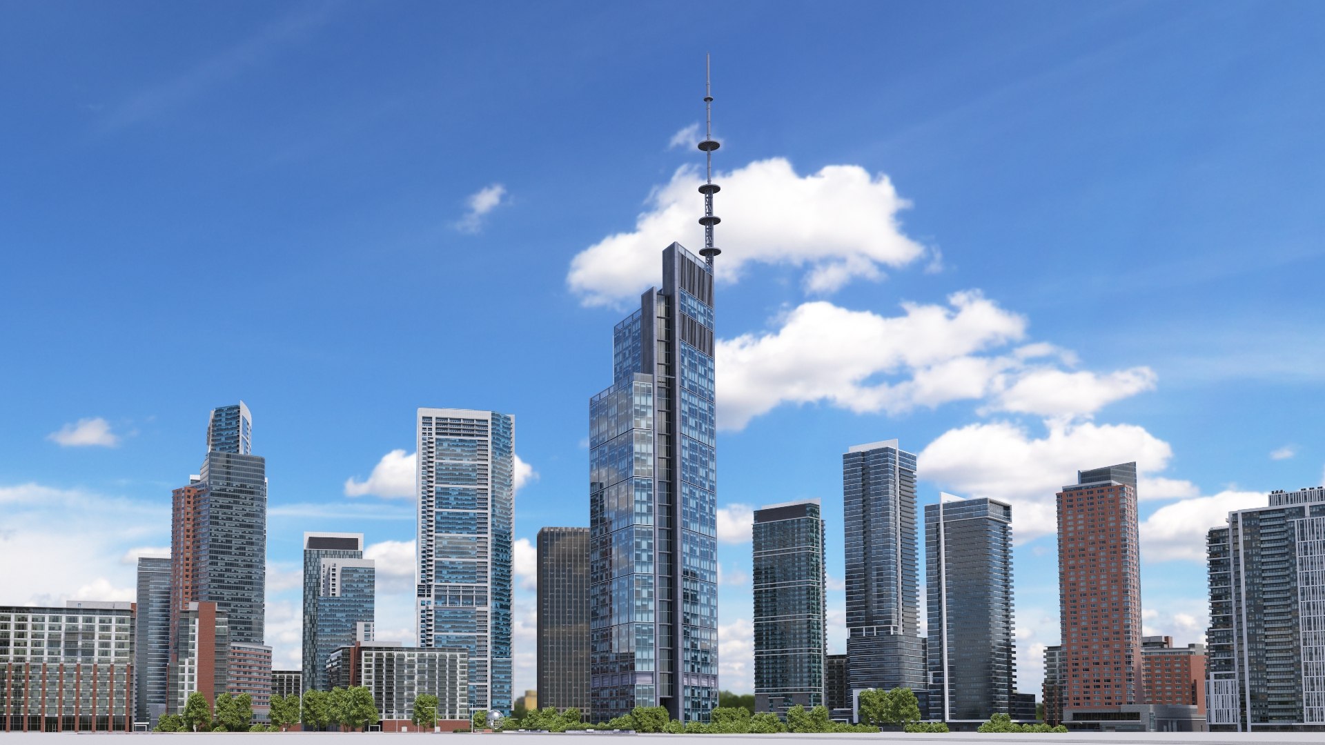 3D Varso Tower V3 Model - TurboSquid 1978121