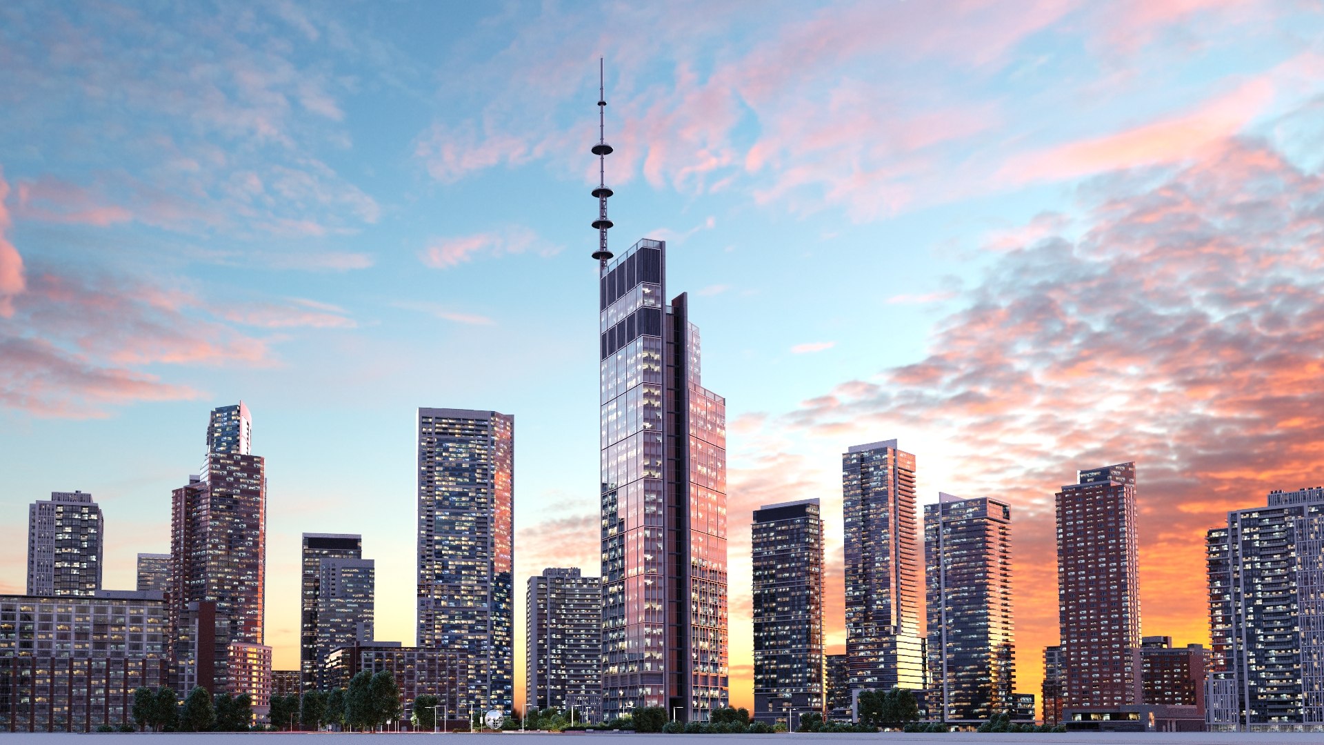 3D Varso Tower V3 Model - TurboSquid 1978121