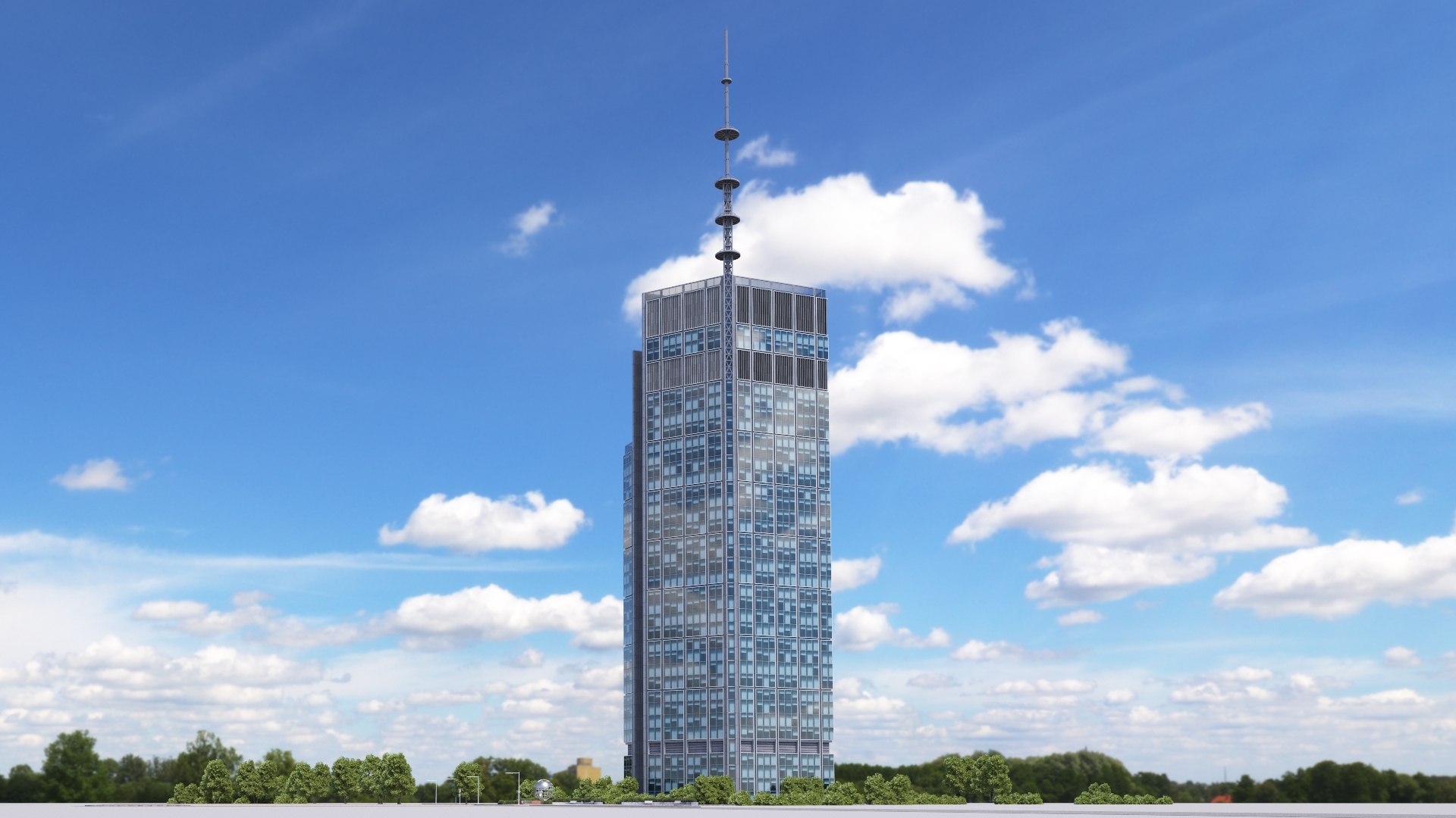 3D Varso Tower V3 Model - TurboSquid 1978121