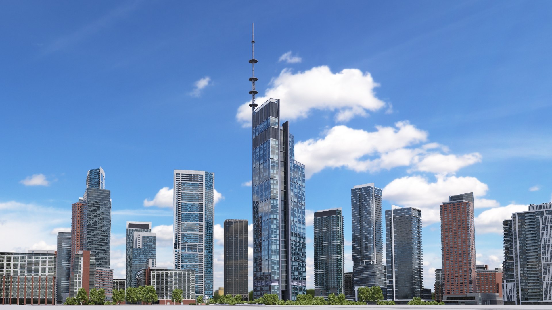 3D Varso Tower V3 Model - TurboSquid 1978121