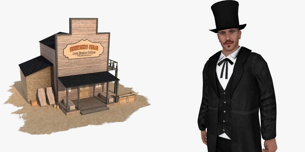 Characters Western 3D Models for Download | TurboSquid