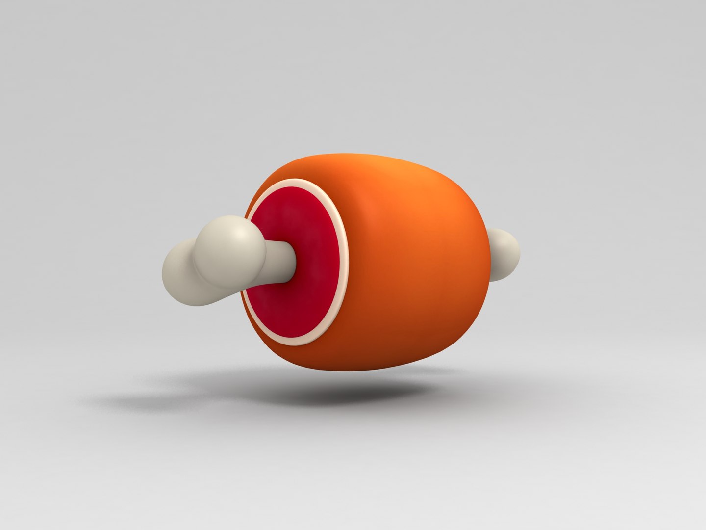 3D Ham Cartoon - TurboSquid 1302288