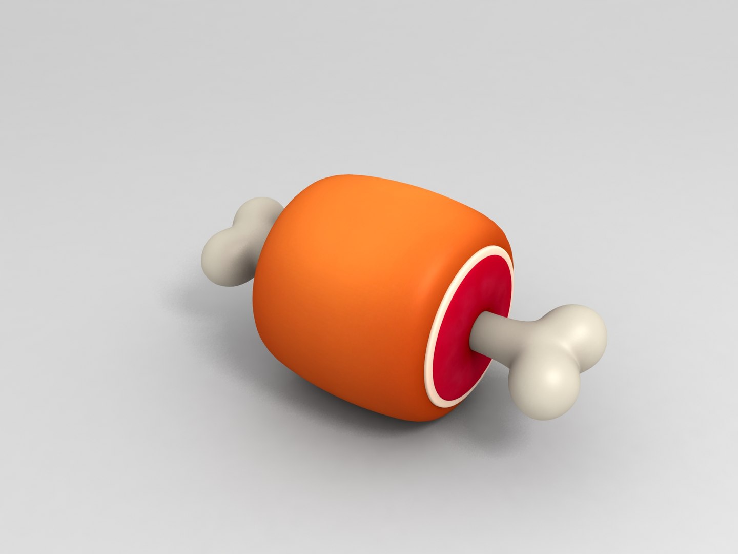 3D Ham Cartoon - TurboSquid 1302288